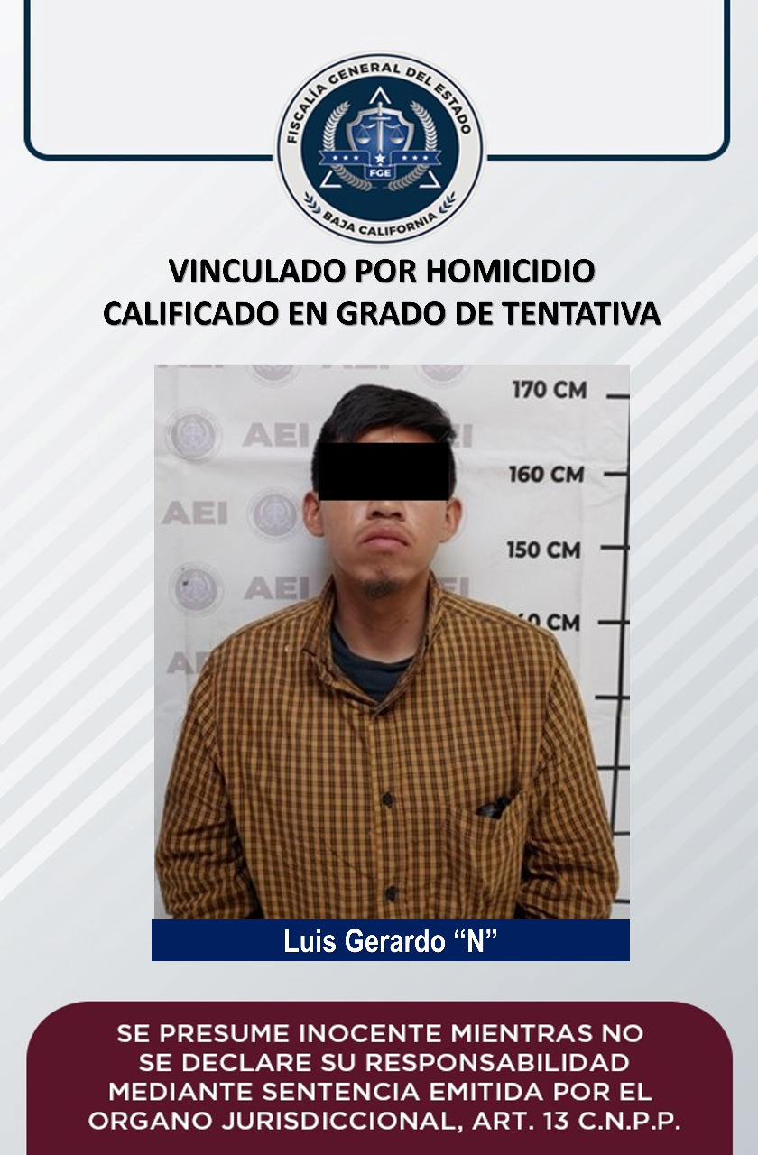 Vinculan a proceso a sujeto por homicidio calificado en grado de tentativa
